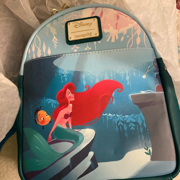 Loungefly | Bags | Little Mermaid Loungefly Backpack | Poshmark